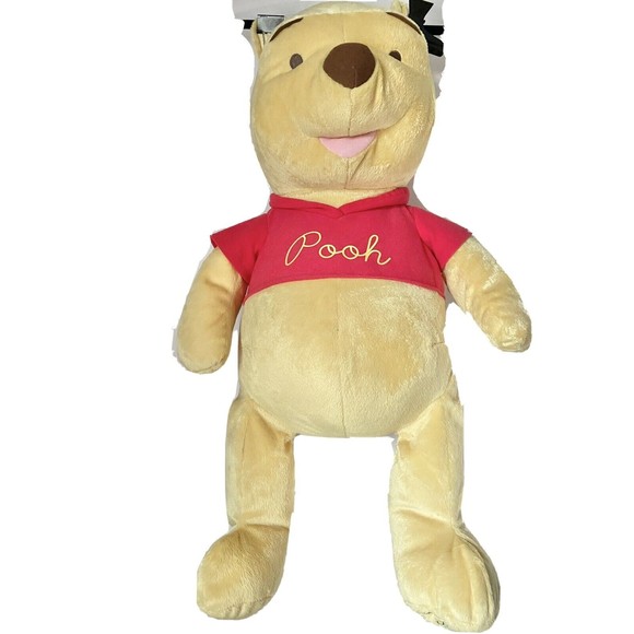 Disney | Toys | Disney Winnie The Pooh 25 8th Anniversary Large Plush Animal | Poshmark